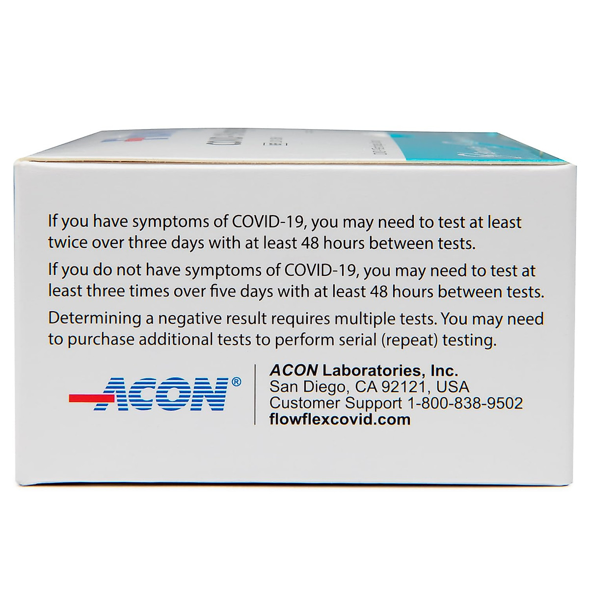 Flowflex COVID-19 Antigen Home Test kit, 1 Pack, 2 Tests Total. FDA EUA Authorized OTC at-Home Self-Test, Non-invasive Nasal Swab, Easy to Use and No Discomfort, Results in 15 Minutes