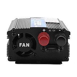 Power Inverter with Solar Panel 12 V,220V / 100V 500W Solar Inverter Converter, Solar Power Inverter for Household，Outdoors，Road Trips，etc(220V)