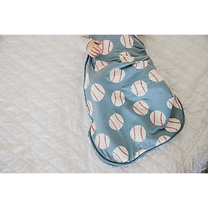 Copper Pearl Sleep Sack: Warm and Cozy Baby Bag in a Variety of Trendy Designs, Safe Alternative to Blankets, Sleeveless Baby Sleep Sack Swaddle Sizes Newborn to 24 Months - Slugger