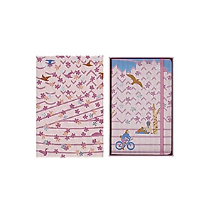 Moleskine Limited Edition Sakura Notebook, Hard Cover, Large (5" x 8.25"), Ruled/Lined & Plain/Blank, Bundle Collector's Box