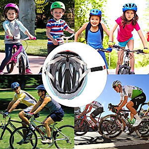 AOUTACC 6 Pack Helmet Chin Pads Cycling Bike Motorcycle Helmet Sponges Chin Strap Padding