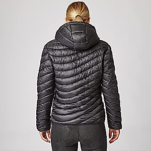 HORZE Holly Womens Fitted Padded Equestrian Horse Riding Winter Jacket - Black - 8/10