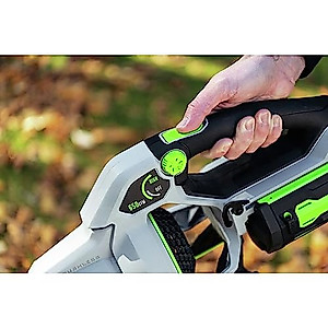 EGO Power+ LB6503 650CFM 56-Volt Lithium-ion Cordless Handheld Blower with 4.0Ah Battery and Charger Included, Black