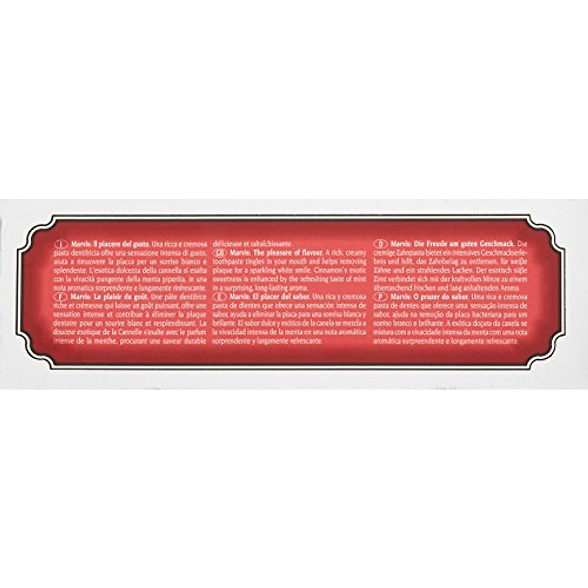 Marvis Cinnamon Mint Toothpaste, 1.3 oz