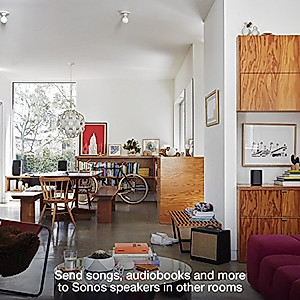 Sonos One (Gen 1) - Voice Controlled Smart Speaker (Black) (Discontinued by manufacturer)