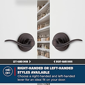 Weiser 9GLA120-039 Lever Dummy Welcome Home Toluca BRZ Right Hand