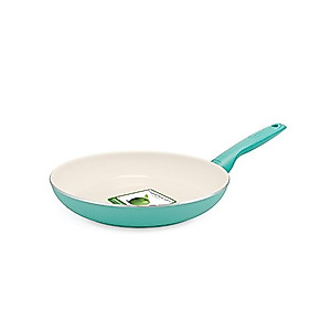GreenPan Rio 12" Ceramic Non-Stick Open Frypan, Turquoise -