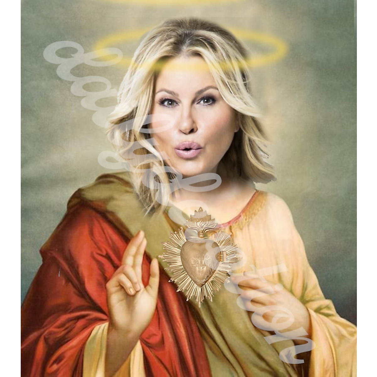 Jennifer Coolidge Parody Devotional Prayer Saint Candle