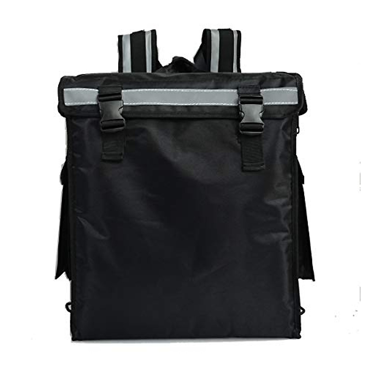 PK-65Abl:10"-12" Pizza Delivery backpack Bag 16" L x 12" W x 18" H, Open from Top and Side. Insulated Food Delivery Box, Insulated Cabinet for Catering, Restaurant, Delivery Bike Drivers