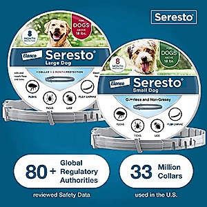 Seresto Flea Tick Collar 1 Large Dog + 1 Small Dog