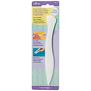 Clover I Sew for Fun 2 Point Turner, white