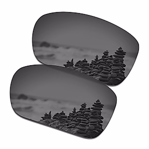 SmartVLT Men's Black Chrome Replacement Lenses for Oakley Scalpel OO9095 Sunglass
