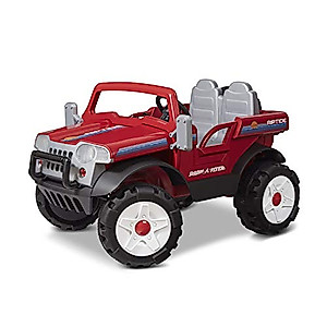 Radio Flyer Riptide Car | Outdoor Power Ride On Toy | Ages 3+ (Amazon Exclusive) Red