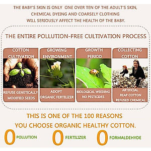 Skyflying 4PCS 100% Organic Cotton Baby Umbilical Cord Care Hernia belt breathable newborn Essential Everyday Protection (4)