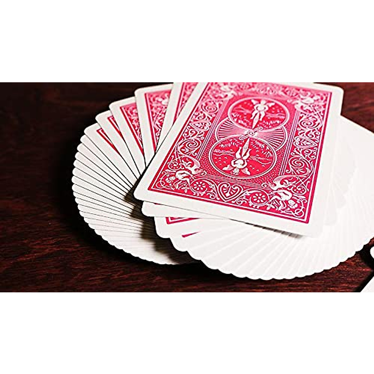 Bicycle Rider Back Fuchsia Deck