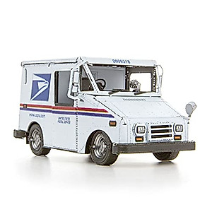 Metal Earth USPS LLV Mail Truck 3D Metal Model Kit Fascinations
