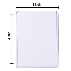 Emerald Giant 25 Hard Plastic Toploaders, Clear Trading Card Protectors, Pokemon Sleeves, Yugioh, Baseball, Basketball, Soccer, Standard Sized Sports Card Holder