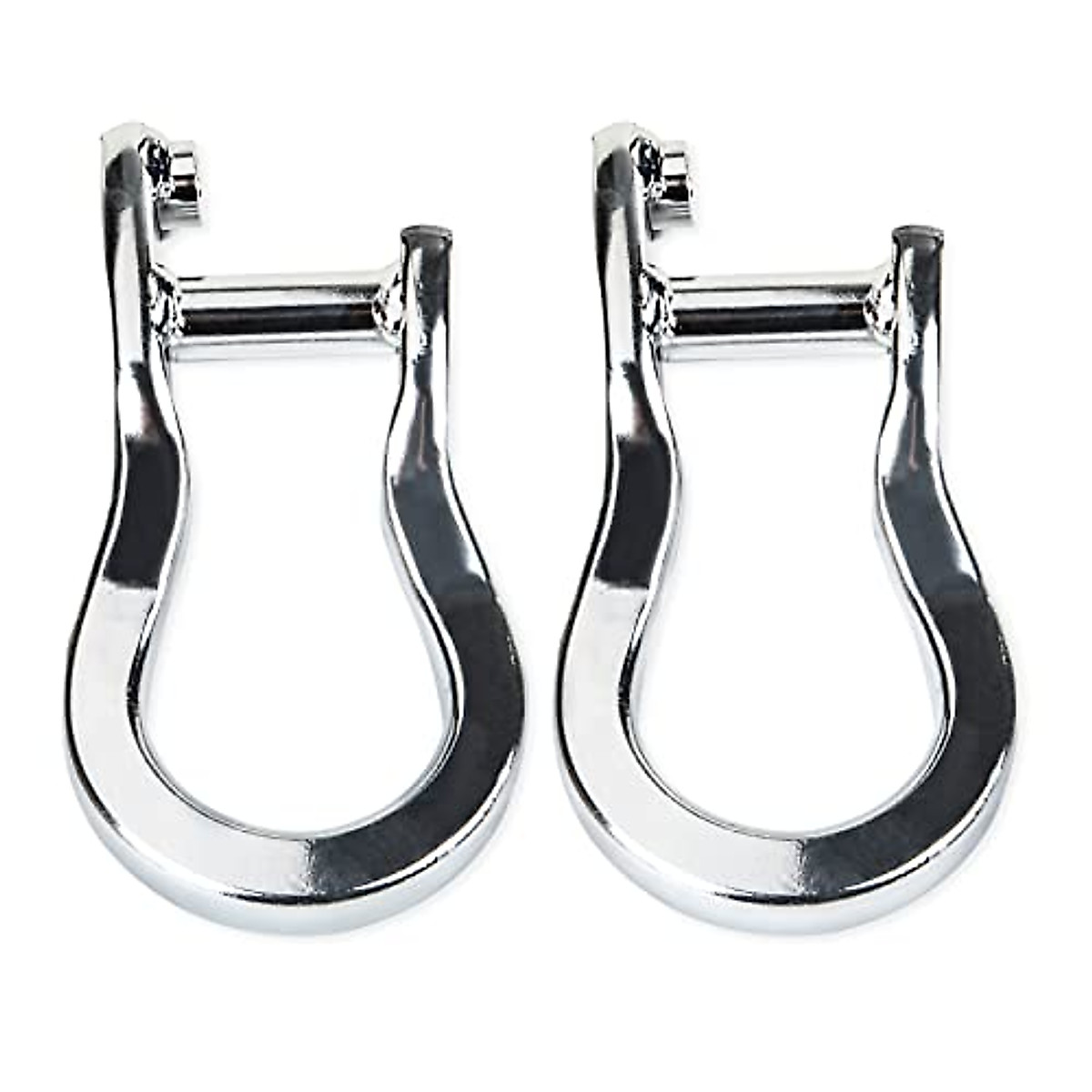 HSPSWIFTER Tow Hooks Compatible with Chevrolet 2019 2020 2021 2022 Silverado 1500, OE Part 84280202 (84280202, White)