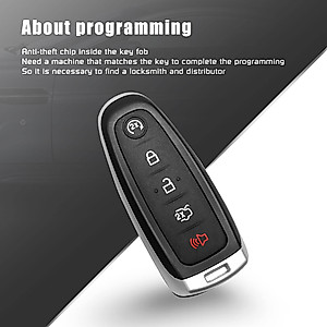 Replacement Car Remote Key Fob Fits for Ford 2011-2015 Edge Explorer 2013-2019 Flex Taurus Focus Lincoln MKT MKX MKS Navigator M3N5WY8609 Keyless Entry Remote Start Control