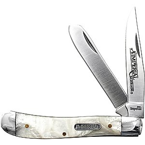 Imperial IMP13L Stainless Steel Large 2 Blade Pocket Knife