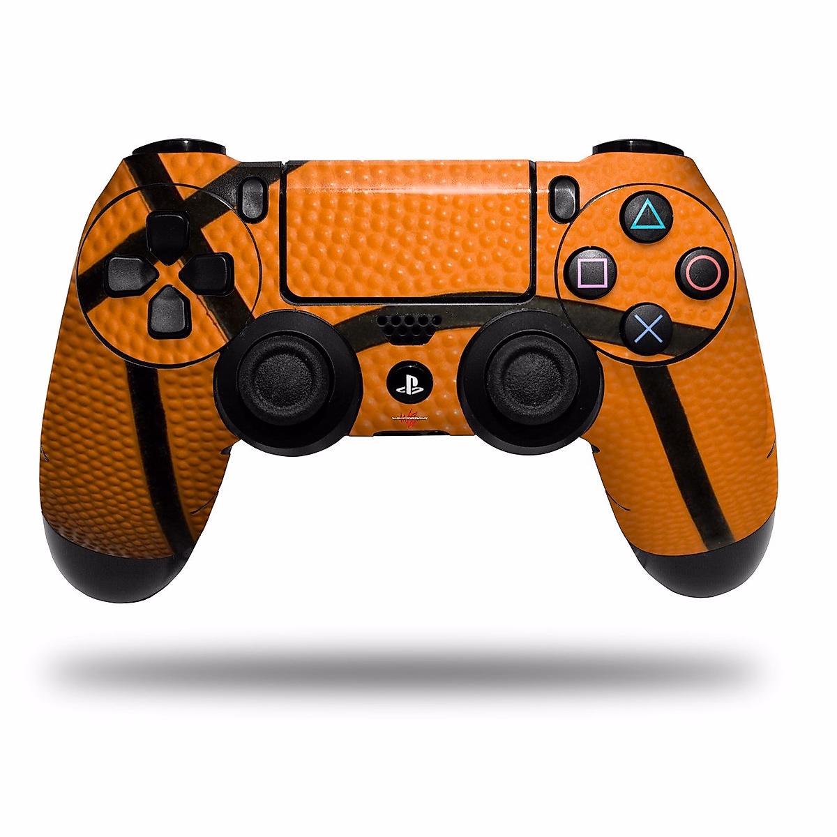 WraptorSkinz Skin compatible with Sony PS4 Dualshock Controller PlayStation 4 Original Slim and Pro Basketball (CONTROLLER NOT INCLUDED)