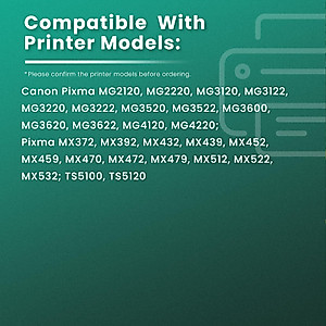 GREENBOX Remanufactured High Yield PG-240 XL Black Ink Cartridge Replacement for Canon 240XL PG240 for Pixma MG3600 MG3620 MG3220 MG3520 MG3522 MX432 MX472 MX512 MX532 TS5120 Printer (2 Pack)