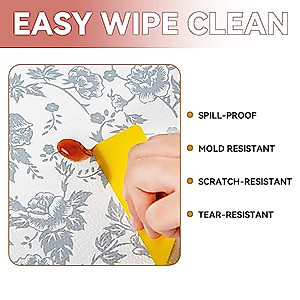 RAY STAR Shelf Liner, 12 Inch x 10 Feet Non Adhesive Silver White Golden Floral Cabinet Liner for Pantry Drawer Vanity, Strong Grip Non Slip Waterproof, Shelf Liners for Kitchen Cabinets