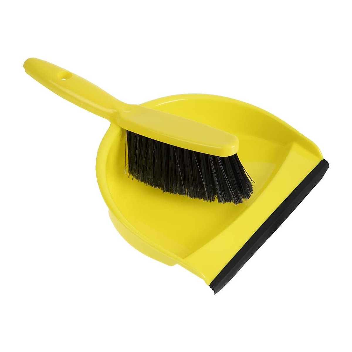 Bentley Dustpan and Brush Set, Yellow