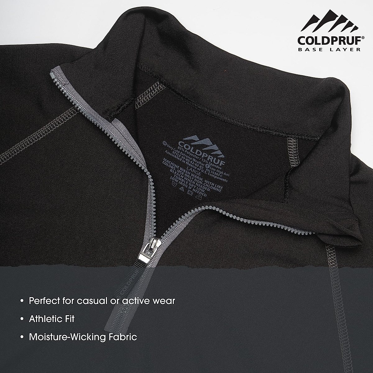 ColdPruf Quest Performance Crewneck Base Layer, Thermal Long-Sleeve, Women