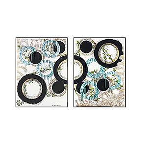 Collaborate Two Original Paintings