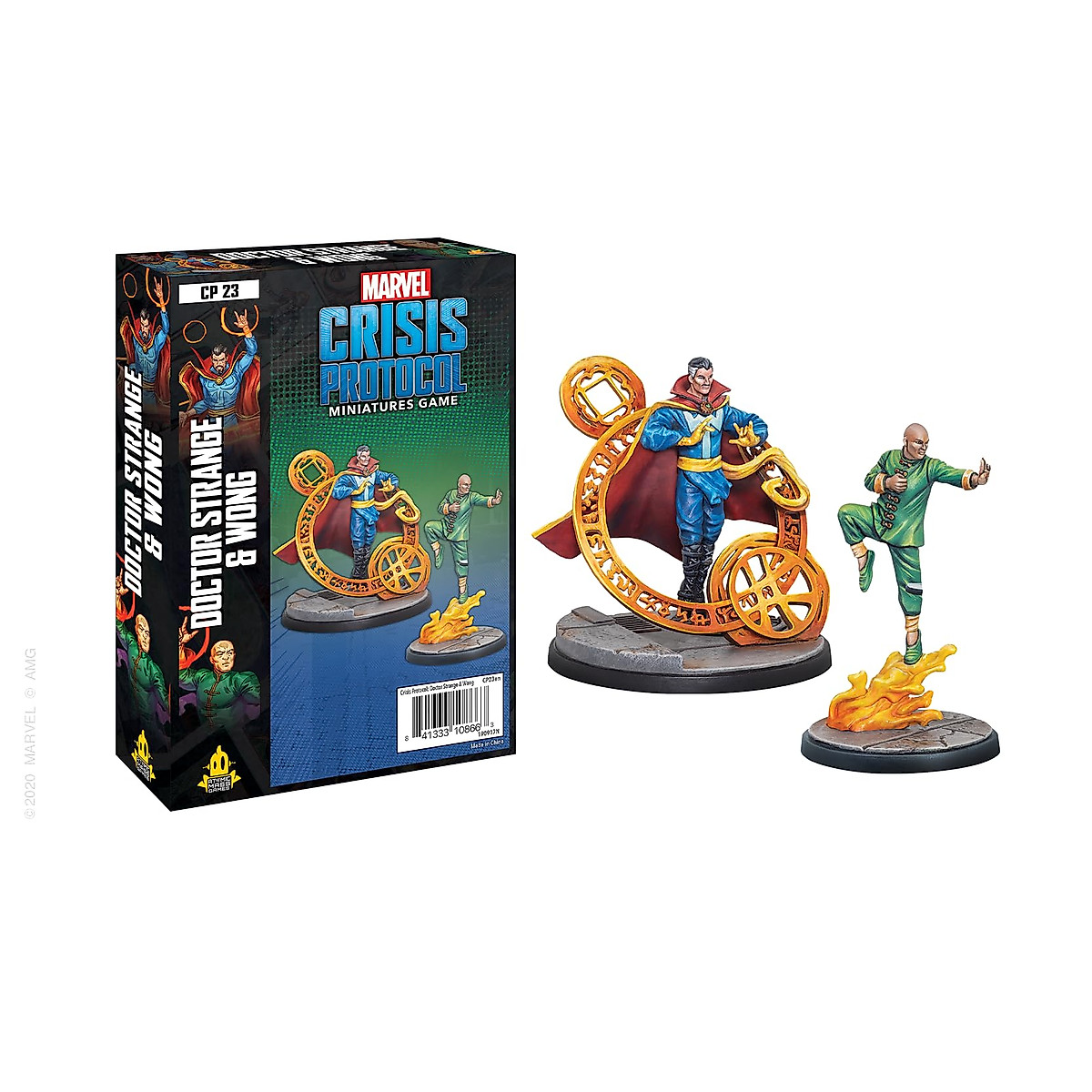 Atomic Mass Games Marvel: Crisis Protocol - Dr. Strange and Wong Character Pack, Various (CP23en)