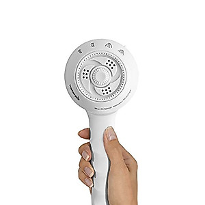 Waterpik SM-451T 2.0 GPM PowerSpray+ Original Shower Massage Shower Head, White