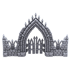Cemetery Bundle by Terrain4Print, 3D Printed Tabletop RPG Scenery and Wargame Terrain for 28mm Miniatures