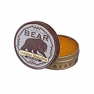 Bear Grease Leather Dressing - 3.5 Ounces