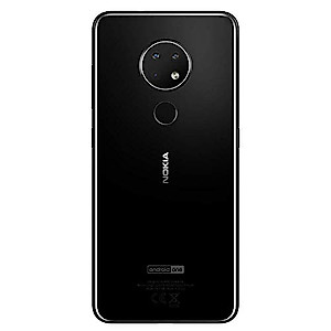 Nokia 6.2 - Android 9.0 Pie - 64 GB - Triple Camera - Unlocked Smartphone (AT&T/T-Mobile/MetroPCS/Cricket/Mint) - 6.3" FHD+ HDR Screen - Black - U.S. Warranty