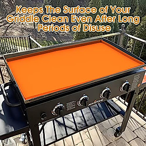 36" Silicone Griddle Mat for Blackstone 36 Inch Griddle, Heavy Duty Griddle Buddy Mat Blackstone Griddle Top Protective Cover Accessories, Protect Flat Top from Rodents, Insects, Debris & Rust