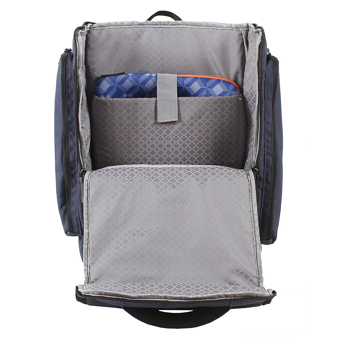 J World New York Novel Laptop Backpack, Navy, One Size