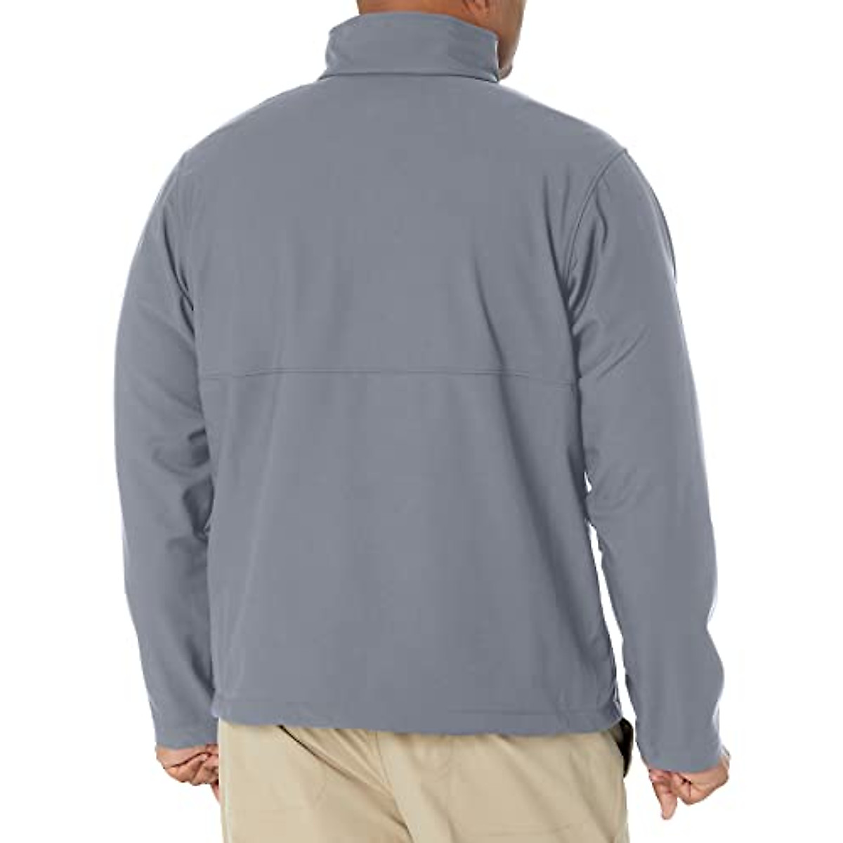 Columbia Men's Ascender Softshell Front-Zip Jacket, Graphite, Medium