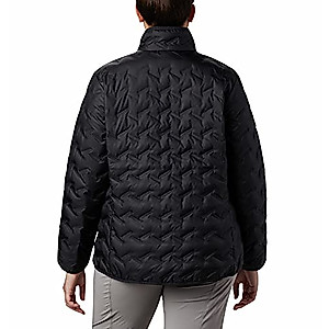 Columbia Women's Delta Ridge Down Jacket, Black, Medium