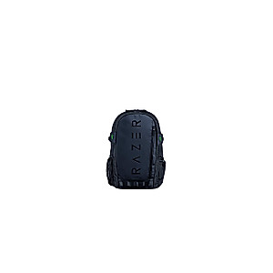 Razer Rogue v3 16" Gaming Laptop Backpack: Travel Carry On Computer Bag - Tear and Water Resistant - Mesh Side Pocket - Fits 16 inch Notebook - Black