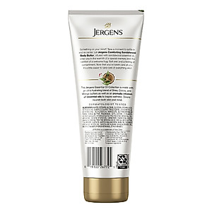 Jergens Sandalwood Body Butter Lotion, Moisturizer Infused with Sandalwood Essential Oil, For All Skin Types, 7 Oz