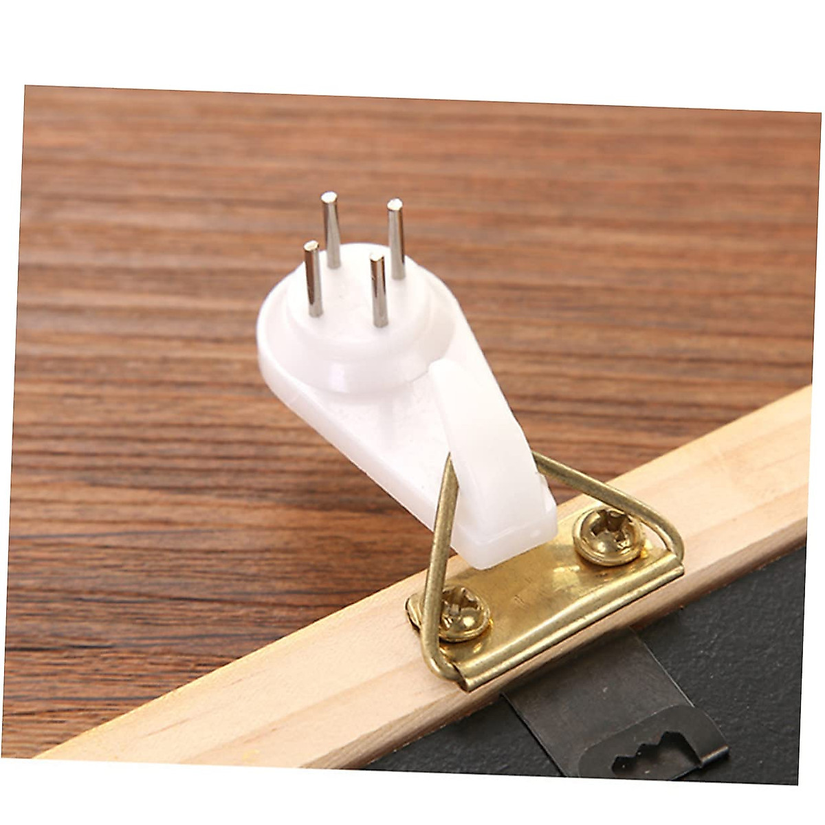 Garneck 10pcs White Household Wall Stud