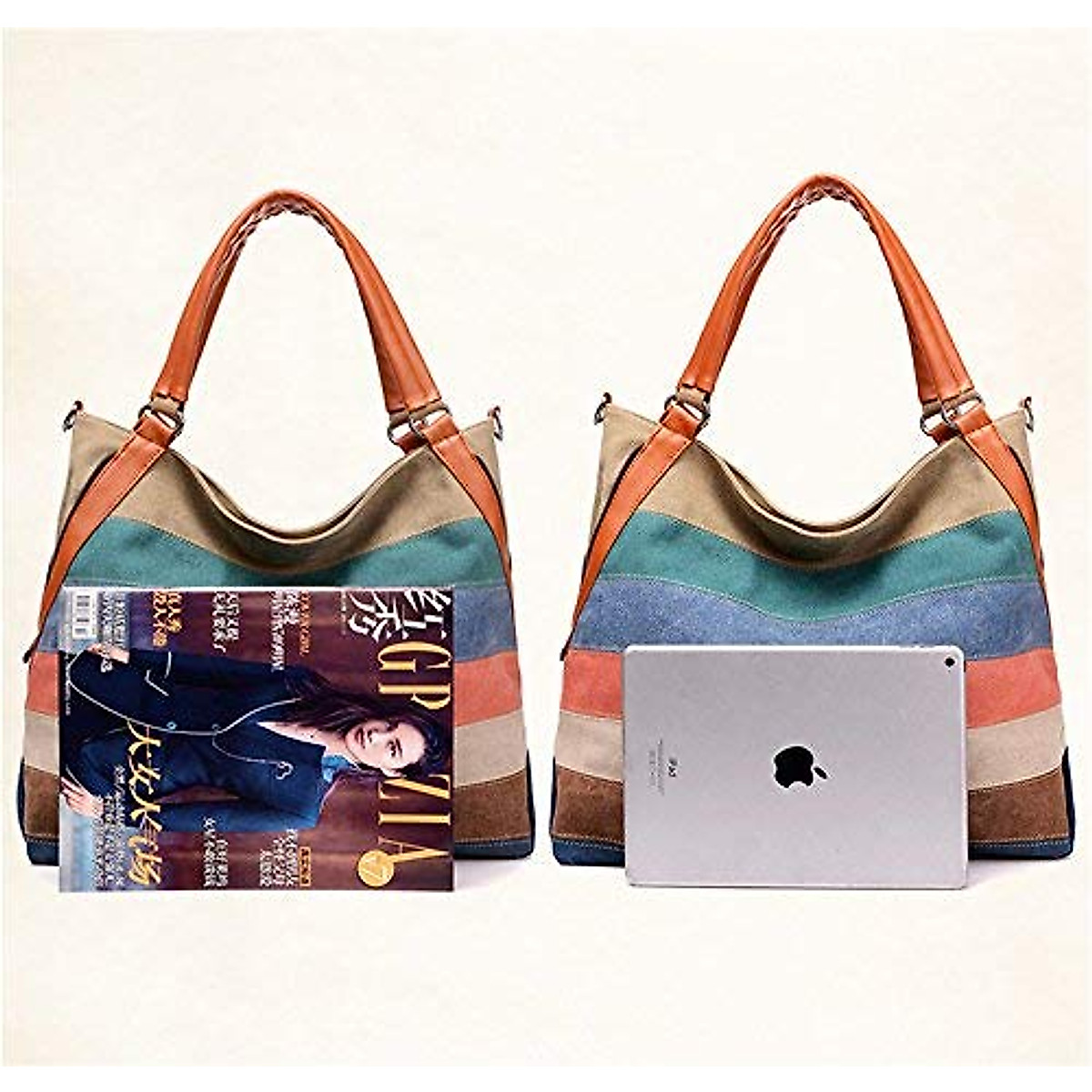 wewo Tote Bag For Women Beach Bags and Totes For Women Purses and Handbags