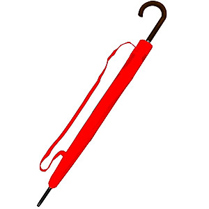 60MPH Windproof 24 Rib Large Strong Rainbow Umbrella - XL Automatic Heavy Duty Golf Umbrella For Rain and Wind - 3 Layer Frame - Wooden Hook Handle - Best for Most Ribs