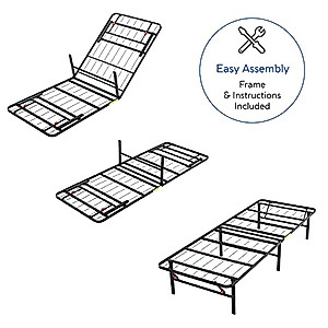 Classic Brands Lothian 14-Inch Platform Bed Frame, California King
