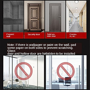 KDFJ Pull Up Bar with No Screws for Doorway,Trainer Chin Up Bar,Upper Body Workout Bar for Home Gym Exercise Fitness-90-130cm