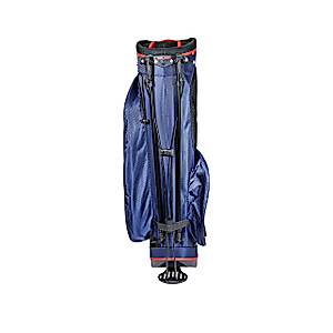 Club Champ Deluxe Stand Golf Bag, Red/White/Blue