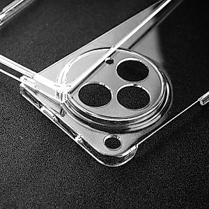 Gufiire Clear for OnePlus Open Case, Anti-Yellowing Slim Thin Crystal Transparent Protective Phone Cover for One Plus Open 5G Case 2023 (Clear)