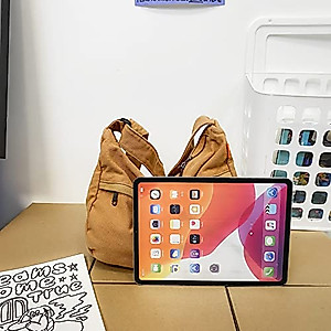 Canvas Casual Messenger Bag Hobo Crossbody Bag Canvas Shouder Tote Handbag for Women and Men, Green