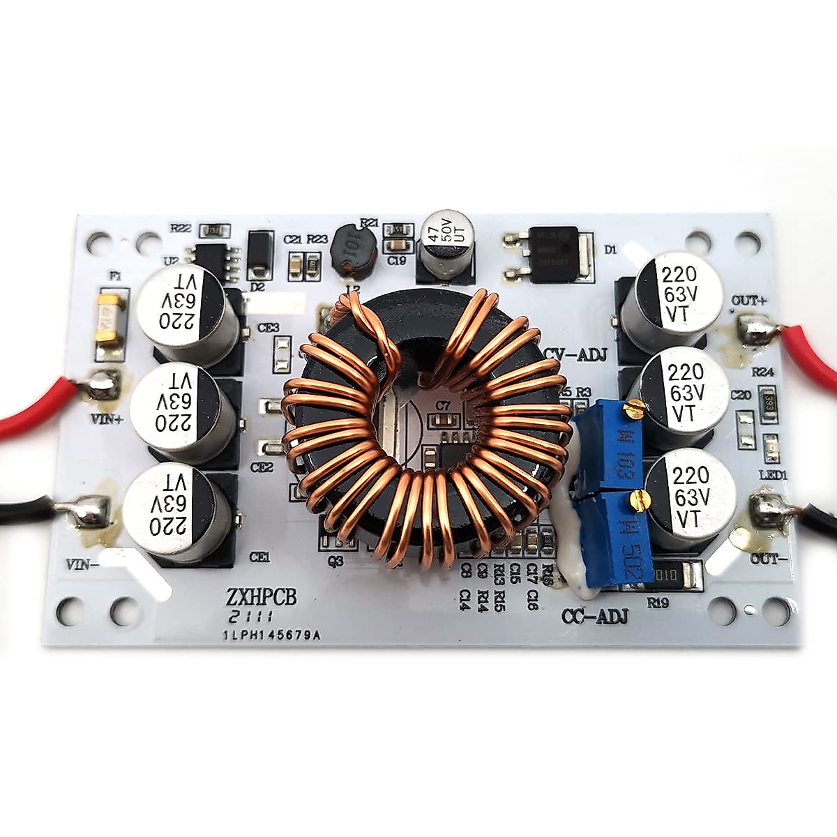 DEVMO 600W Constant Current Boost Converter DC to DC 10V-60V to 12-60V Output Step-up Transformer Module Power Supply Driver Max 10A